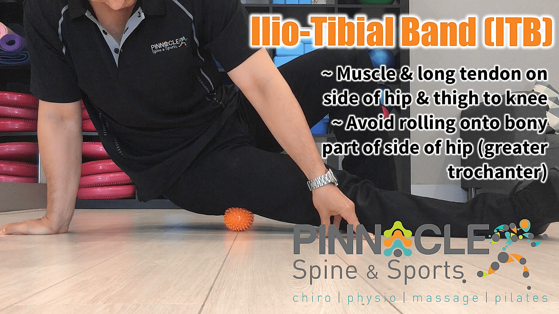 Ilio-tibial Band - Spiky Ball | Pinnacle Spine & Sports